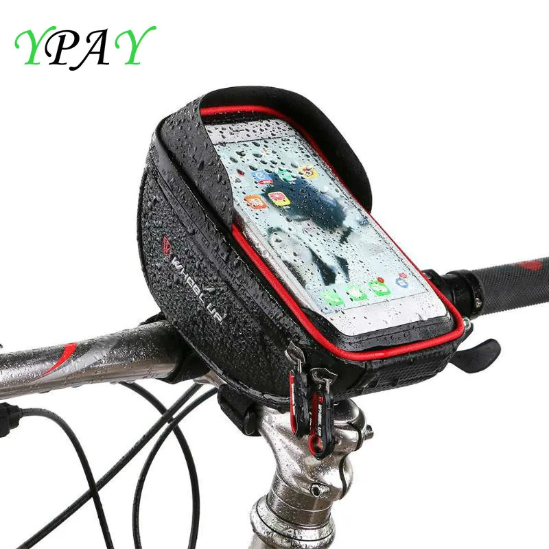 SMOYNG Waterproof Bicycle Phone Bag Stand Holder MTB Road Bike Cycling ...