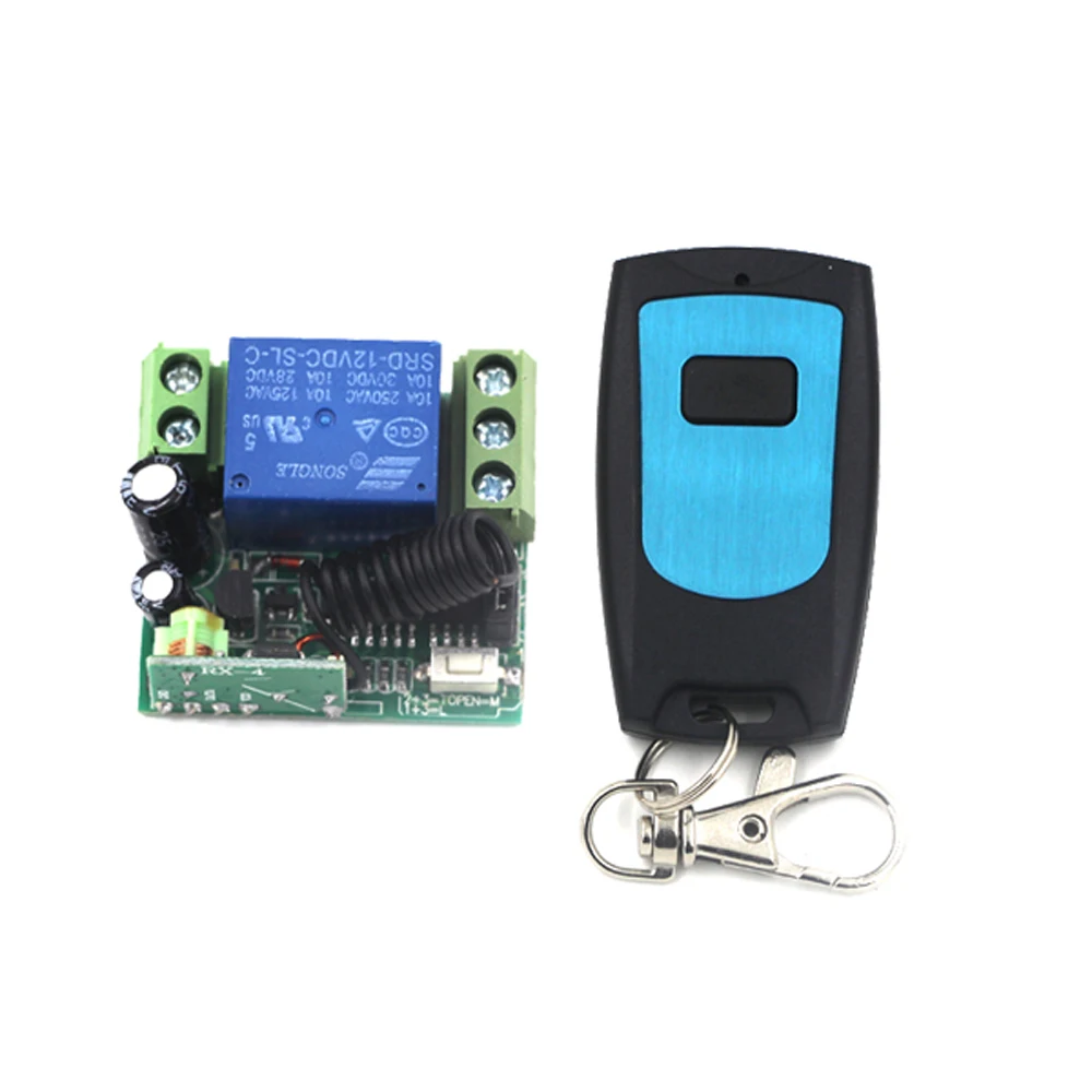 Mini DC 12V 1CH 1 CH Wireless Remote control Switch Remote Light Switch ...