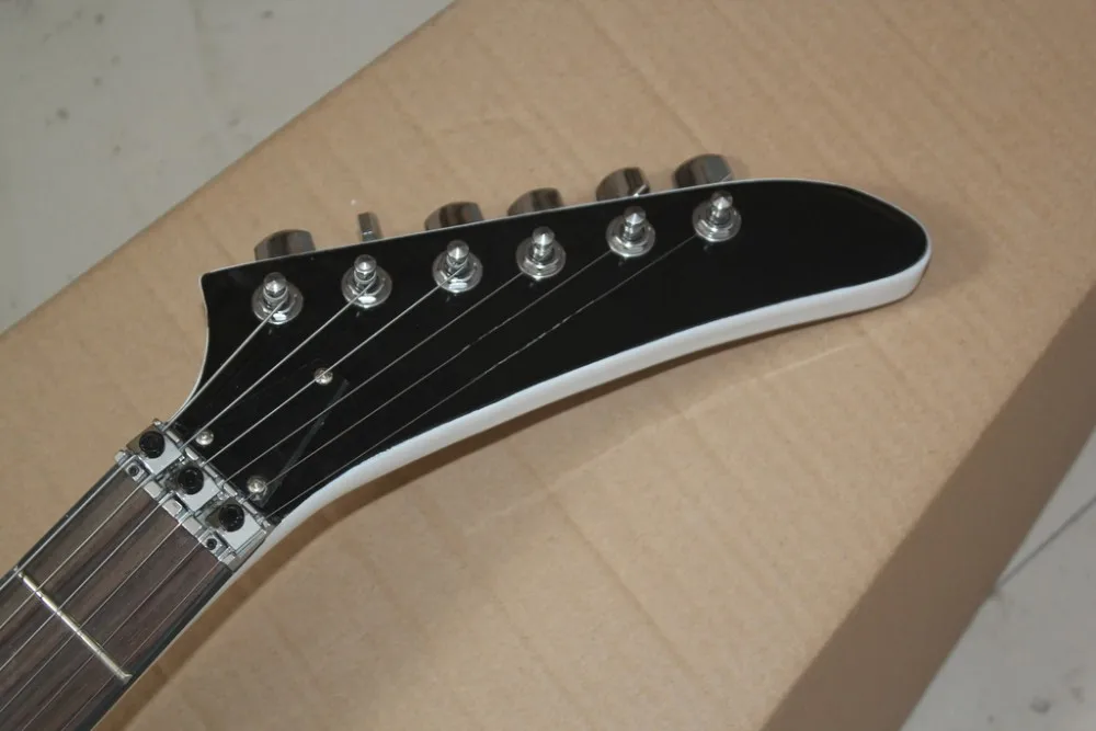 Alpine White Chibson Explorer Electric Guitar Rosewood Fretboard ...