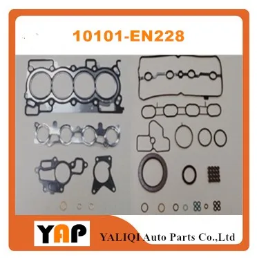 Overhaul Gasket Kit Engine FOR FITNissan G11Z L10Z MR20DE MR18DE 1.8L 2 ...
