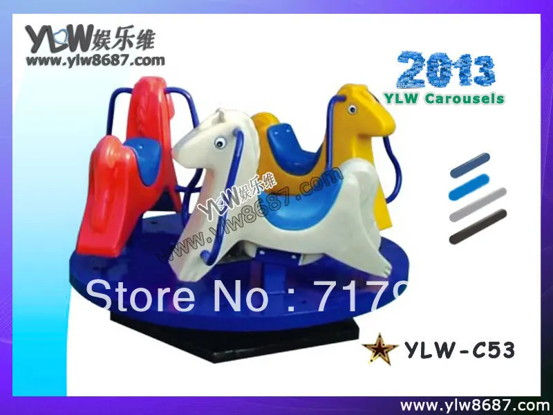 manual carousel,kiddie ride on carousel,amusement park carousel ...