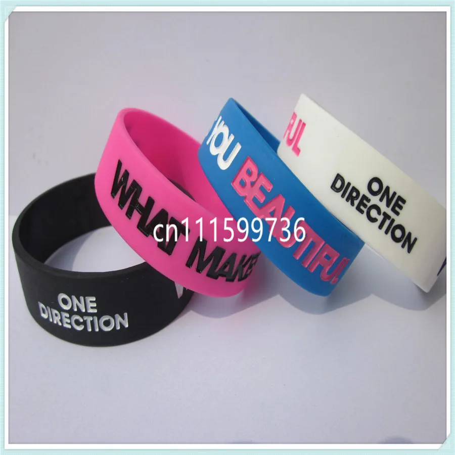 One Direction Wristband "what Makes You Beautiful" One Direction ...