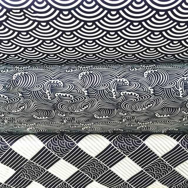Japanese Fabric Wave