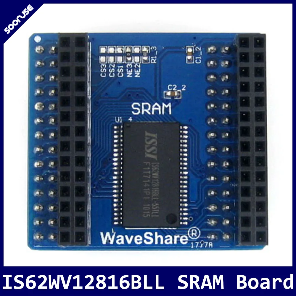 IS62WV12816BLL SRAM Board Memory Storage Module with 16 bit Parallel ...