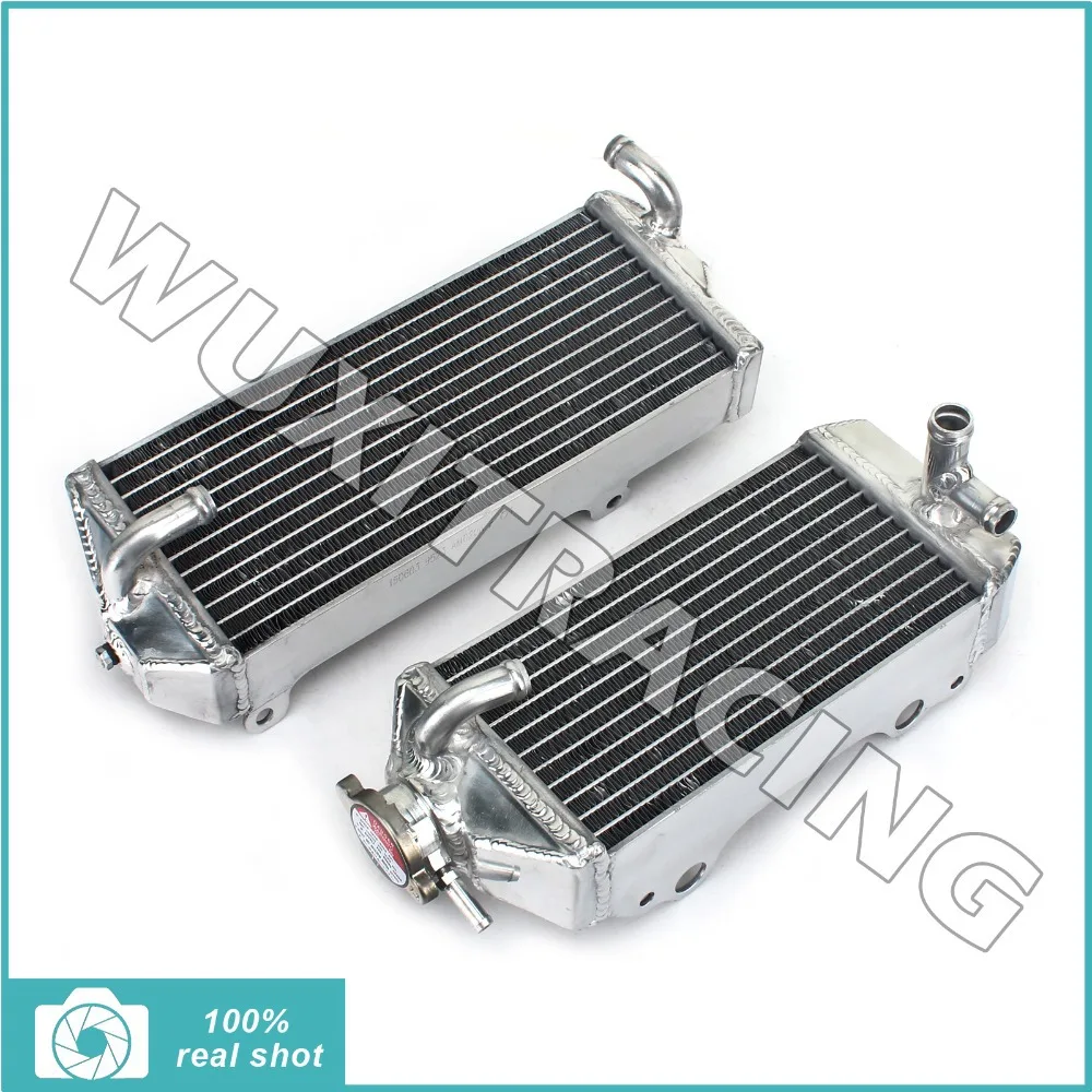Left Right New Aluminium Cores MX Offroad Motorcycle Radiators for ...