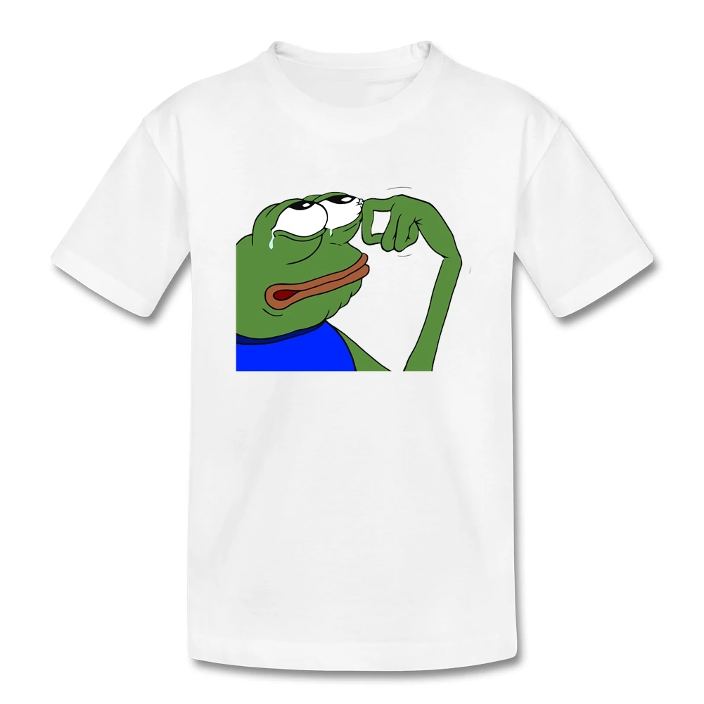 Great T Shirt Children 4T 8T Frog Pepe Meme Shirts Girl Short Sleeve O ...