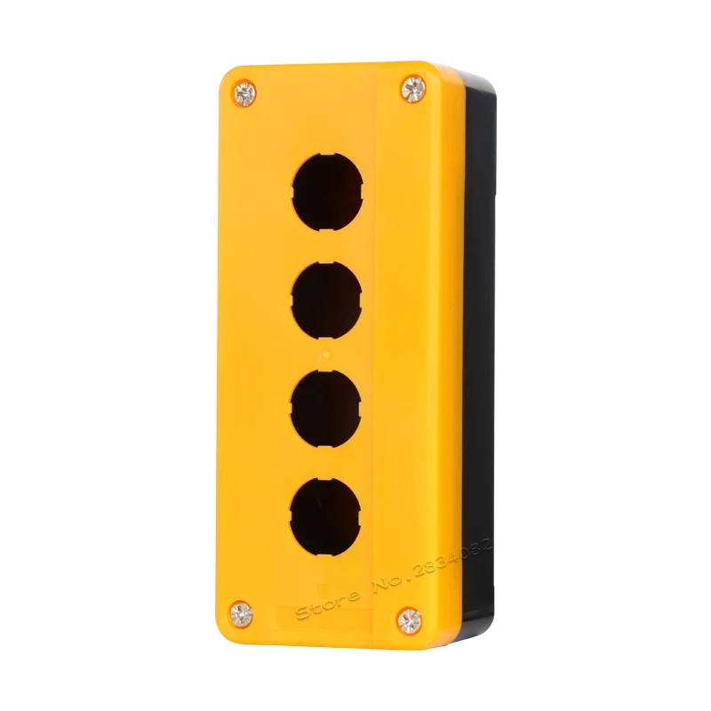 68*50*163 22mm Push button switch box emergency stop push button box 4 ...