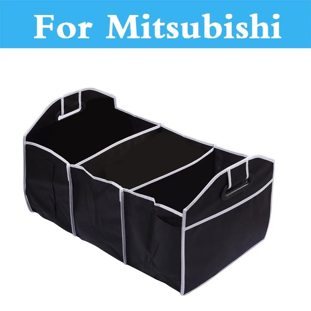 Portable Car 3 Sections Trunk Back Storage Box For Mitsubishi Mirage ...