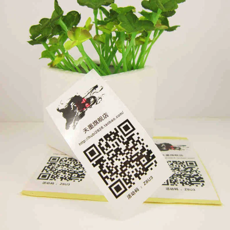 Custom Waterproof Non Removable Stickers Waterproof Self Adhesive Label ...