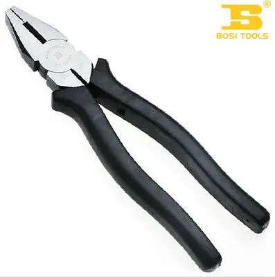 7"/175mm Japanese type Combination Plier with Black Plastic Handle ...