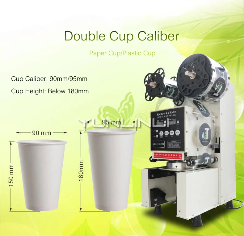 Full automatic Sealing Machine Beverage/Milk Tea Capping Machine ...