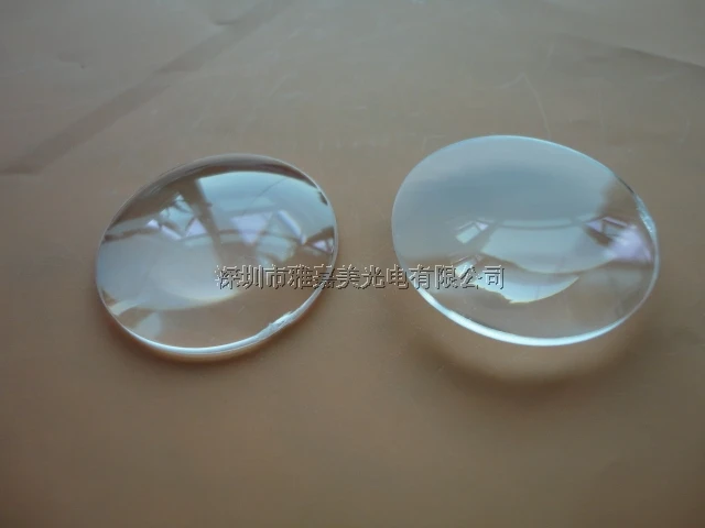 Plastic LED lens Diameter 25mm Double Convex lens,led optical lens,3D ...