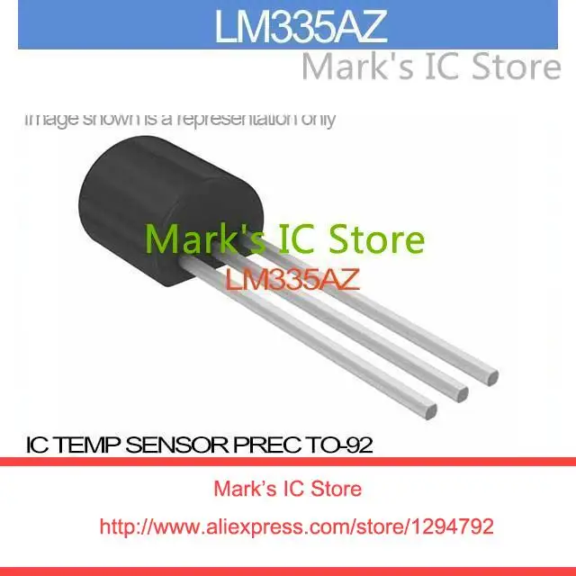 LM335AZ IC TEMP SENSOR PREC TO 92 LM335A 335 LM335 335A LM33 335AZ|temp ...