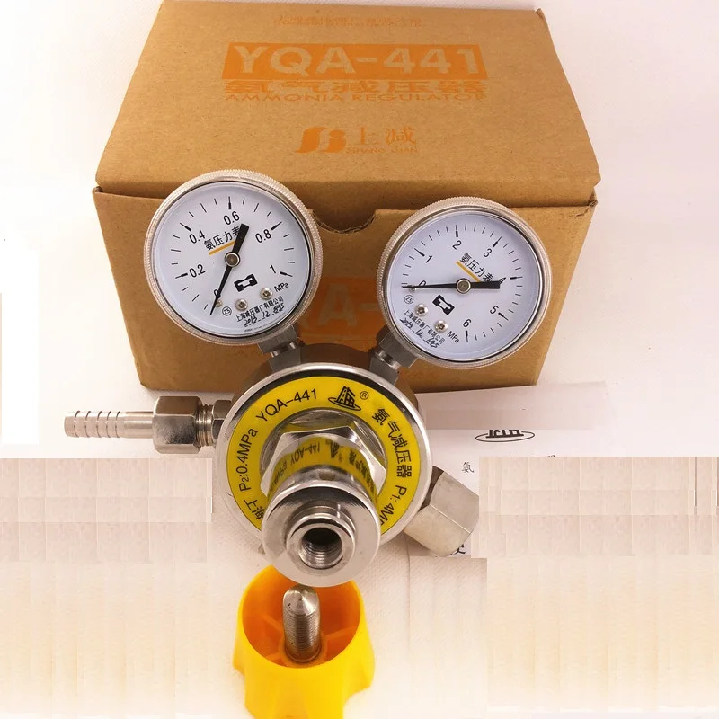 Nh3 1*6mpa Gas Cylinder Regulator Yqa-441 Ammonia Pressure Reducer ...