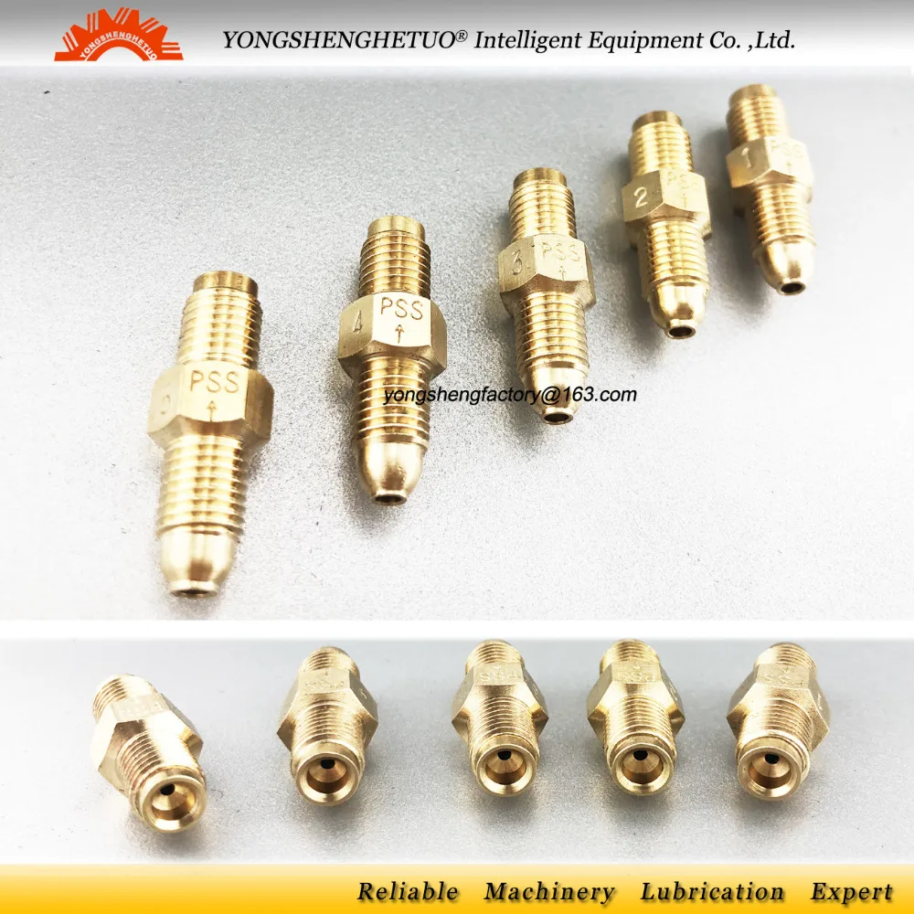 Brass lubrication resistance distributor oil flow proportion metering ...
