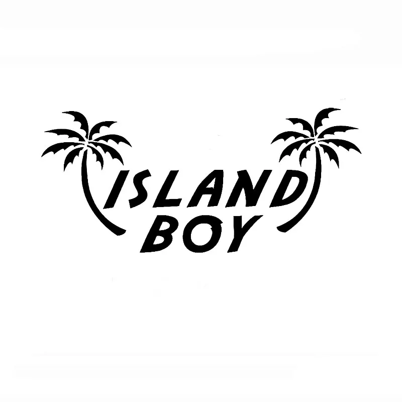 20.3CM*9.4CM Island Boy Chamorro Vinyl Decal. Hawaii Car Creative ...
