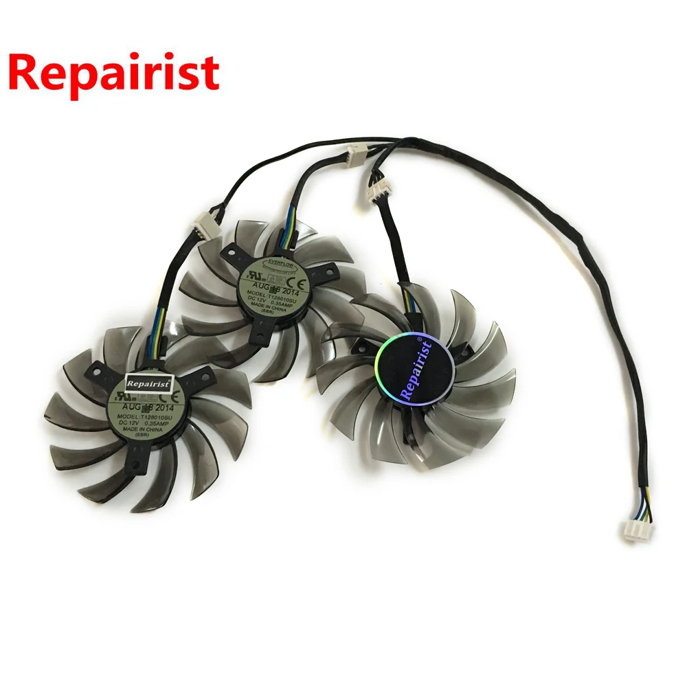 3pcs/lot Hd7970 Gpu Cooler Fan For Gigabyte Gv-r797oc-3gd Hd 7970 Video ...