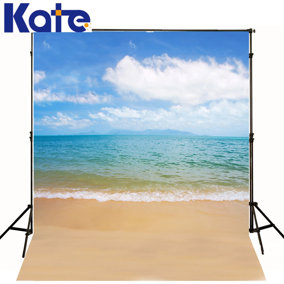 Photo Background White Clouds Blue Sky Photography Backdrops Newborn ...