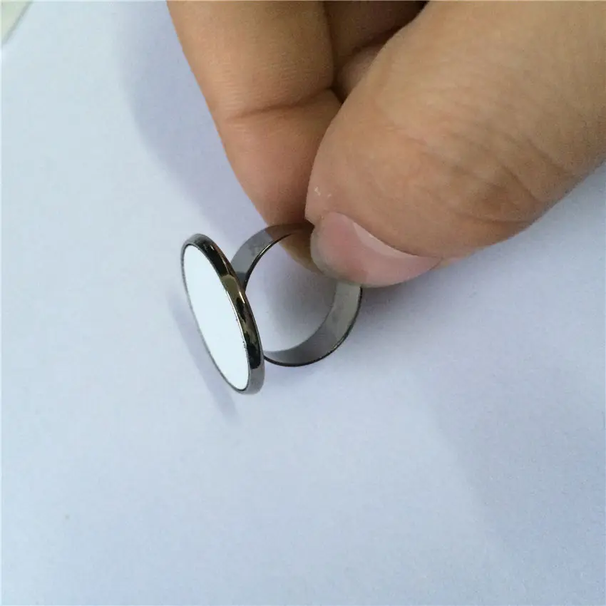 sublimation rings fashion retro vintage ring jewelry heat transfer ...