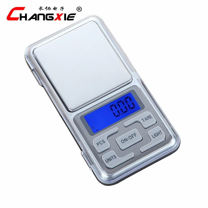 Básculas de bolsillo de alta precisión, balanza electrónica Digital portátil, Mini herramientas ...