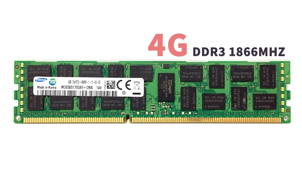 Cheap Price SAMSUNG 4GB 8GB 16GB 4G 8G 16G DDR3 2RX4 PC3-10600R 12800R ...