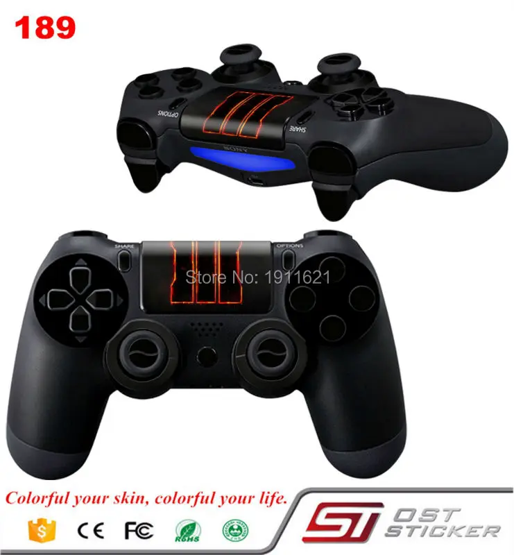 High Qaulity PVC Decal Skin Custom For Playstation 4 Controller Buttons ...