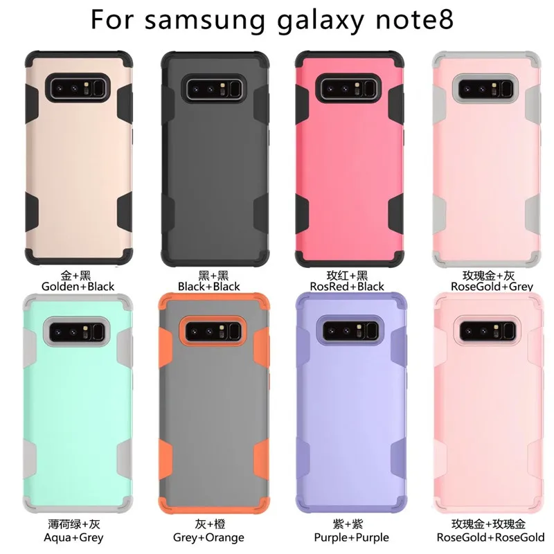 Tokulo colorido Fundas para móviles para Samsung Galaxy note8 alto ...