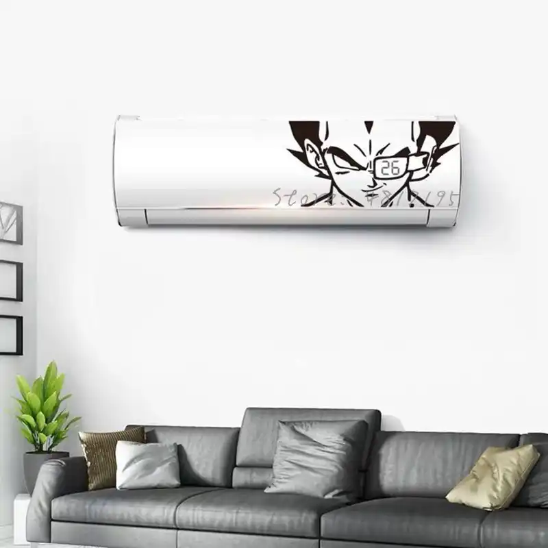 Dragon Ball Vegeta Air Conditioning Sticker NARUTO Cartoon Wall Sticker ...