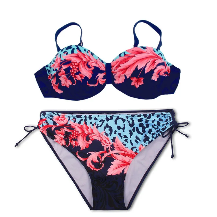 2018 Large Size Swimwear Female Bandage Bikini Sexy Beach Swimwear
