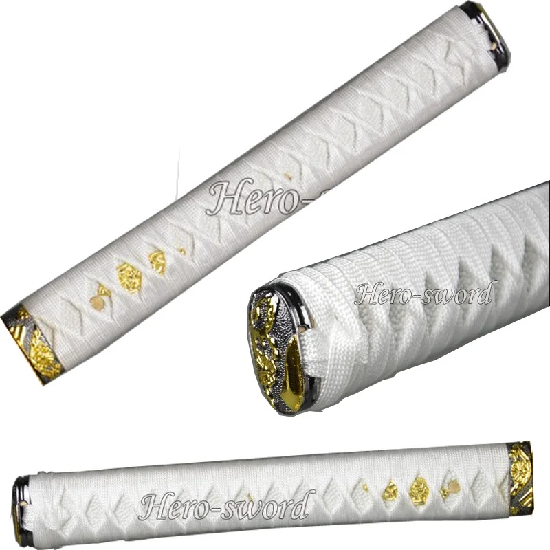 Imitation-Rayskin-Sword-Handle-Fully-White-Katana-handle-Cool-Japanese ...