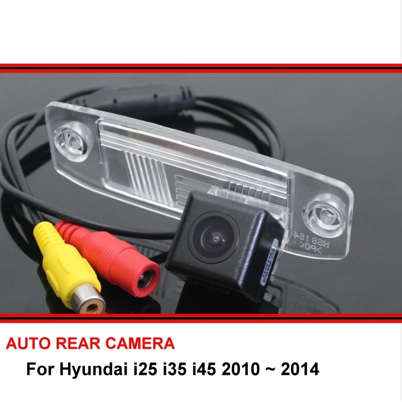 For Hyundai i35 i45 i25 Accent 2010 ~ 2014 Night Vision Car Rearview ...