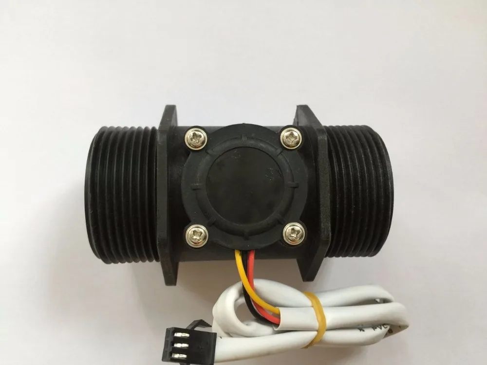 1-5-DN40-2-200L-min-water-Plastic-Hall-Turbine-flow-sensor-industry ...