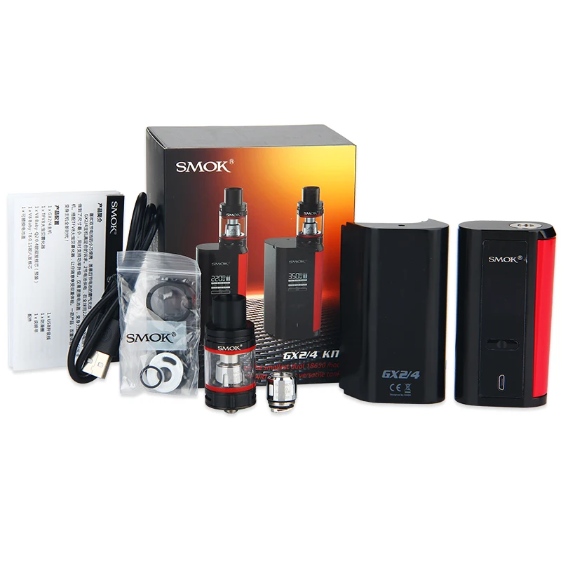 Promo Offer 2017 New Arrival SMOK GX2/4 TC Vape Kit with 220W/350W Box ...