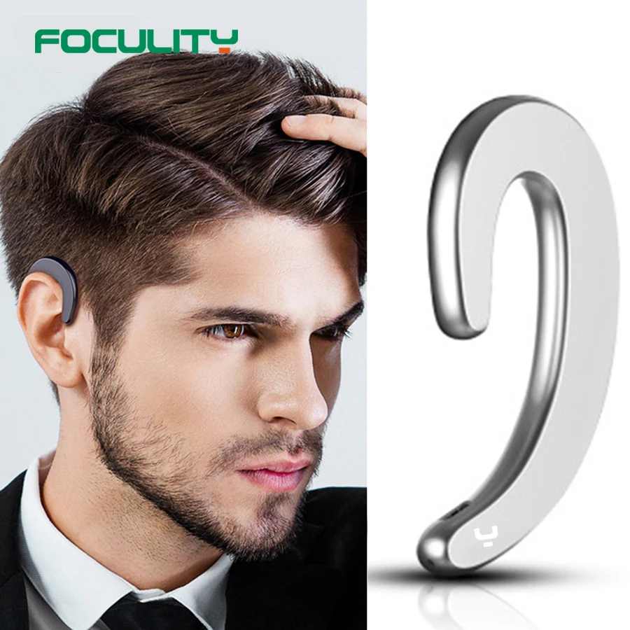 Foculity 2018 New Earless Wireless Bluetooth Headset Mini Stealth ...