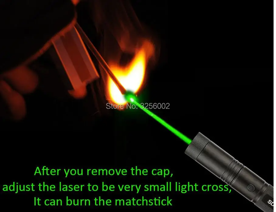 High Power Military 100W 10000M 532nm Powerful SDLaser 303 Green Red ...