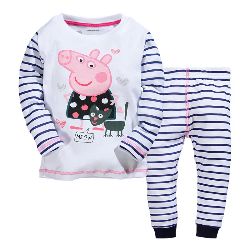 Cute Pajamas for Girls Cotton Children's Pajamas Kids Homewear-in ...