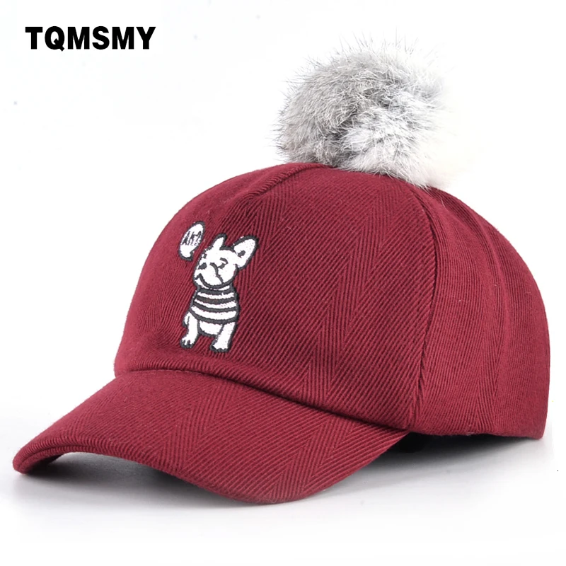 TQMSMY Cute dog Baseball caps boy sun hat children Snapback cap kids ...