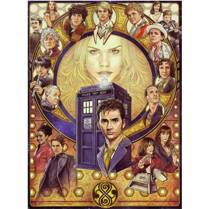 Full-Diamond-Embroidery-cartoon-5D-Diamond-Mosaic-Painting-Doctor-Who ...