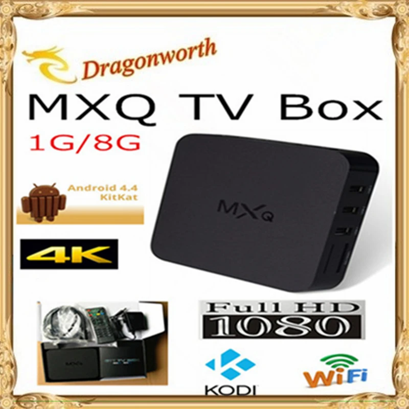 Quad Core MXG Android Media Player Smart TV Box Amlogic S805 MXG IPTV ...