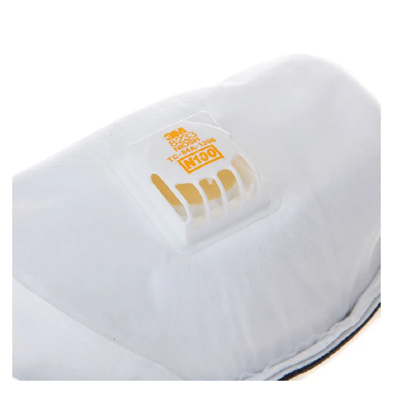 3M 8233 Original Mask Coolflow valve Particles Respirator mask Dust ...