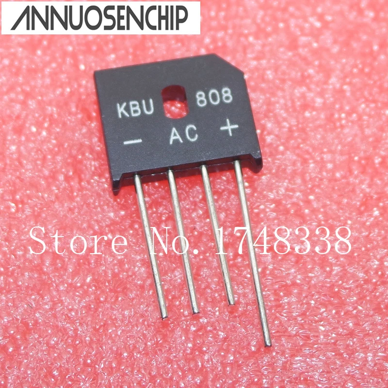 5ชิ้น/ล็อต KBU 808 8A 800V ไดโอด KBU808|rectifier bridge|rectifier ...