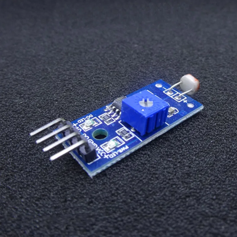5 pçs/lote Photoresistor Fotoelétrico Módulo Sensor Detector de Foto ...