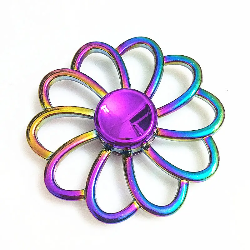 030 high quality Fidget Spinner Metal Rainbow Dragon Hand Finger ...