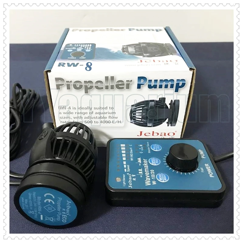 NEW JEBAO RW8 WIRELESS WAVEMAKER SMART CONTROLLER PROPELLER PUMP WAVE MAKER FOR REEF CORAL ...