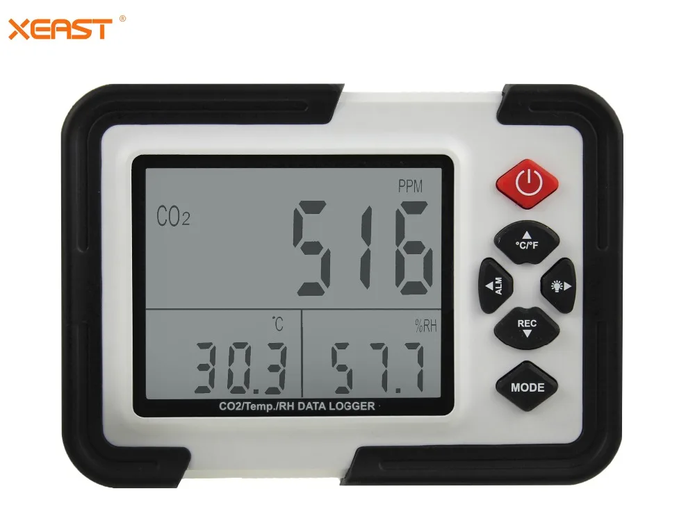 HT 2000 Digital CO2 Monitor CO2 Meter Gas Analyzer detector 9999ppm CO2 ...