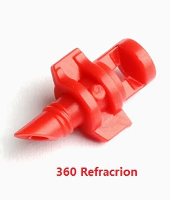 50pcs 90/180/360 Angle Simple Refraction Nozzle Sprinkler Head Design ...