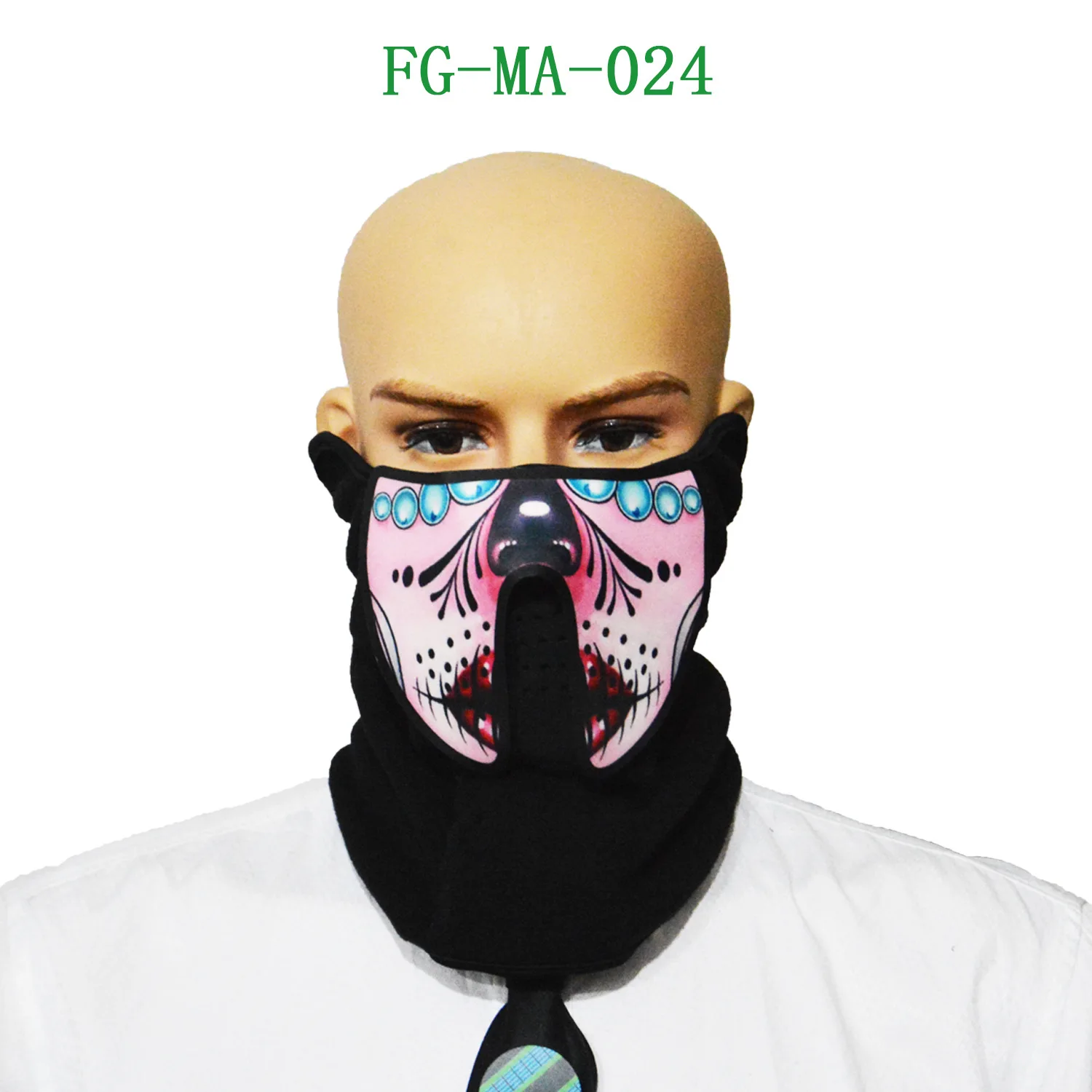 Voice control mask voice control light mask Halloween mask|Charm ...