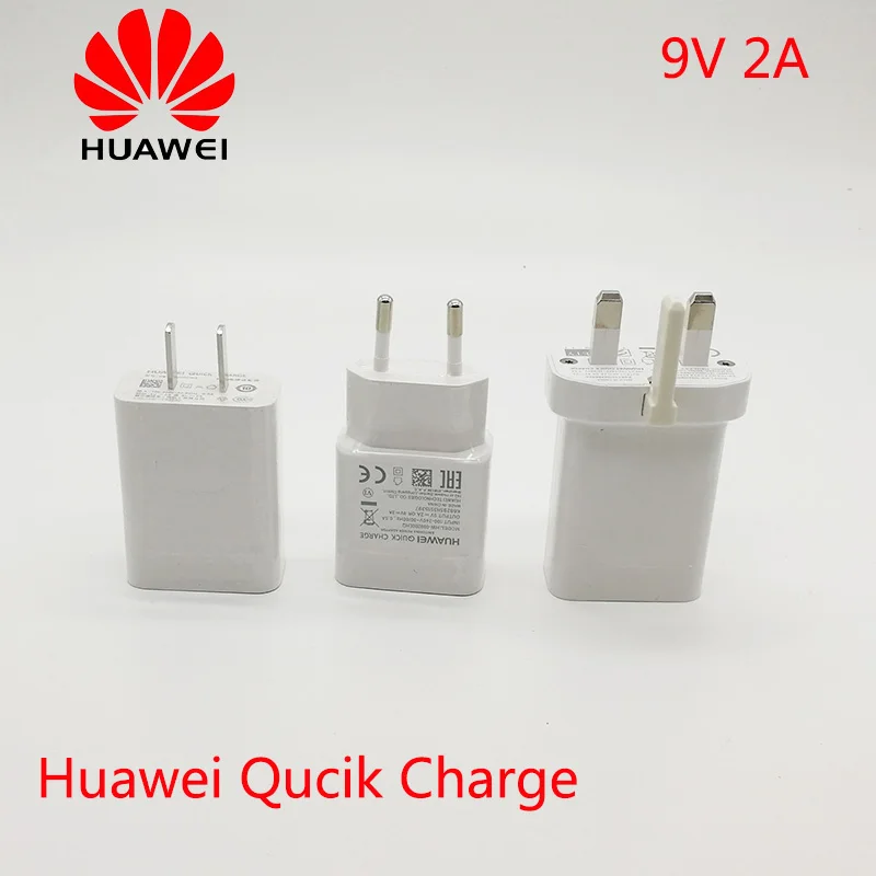Original-Huawei-fast-Quick-Charge-wall-charger-18w-9V-2A-For-P9-Plus-Y9 ...