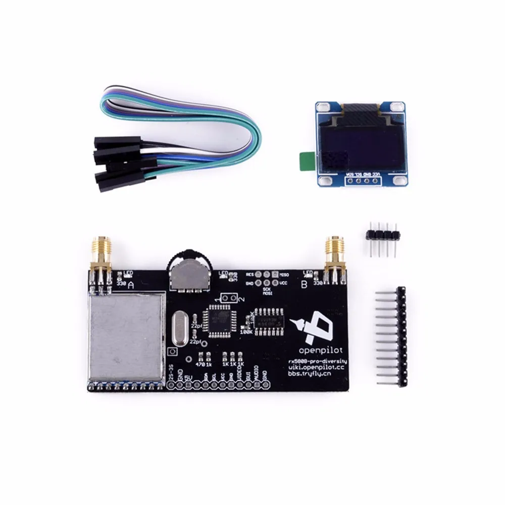 [버섯][부품] FPV RX5808 Pro Receiver 5.8G 40CH Diversity OLED Display for ...
