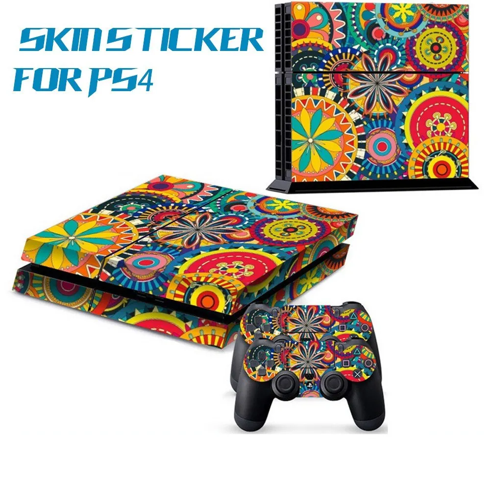 For PS4 Console Game Skin Sticker Vinyl PlayStation Console and 2 ...